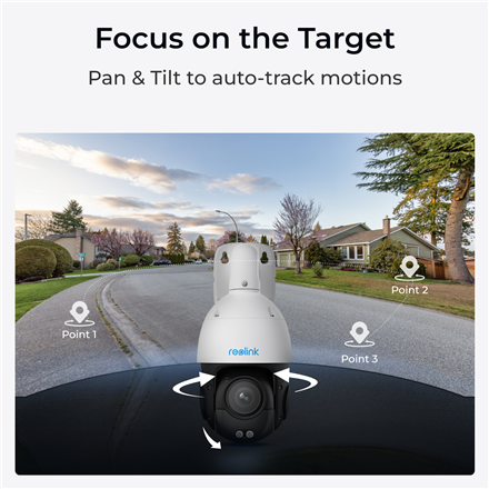 Reolink | Smart 4K PoE Security Camera with 16X Optical Zoom | P850 ...